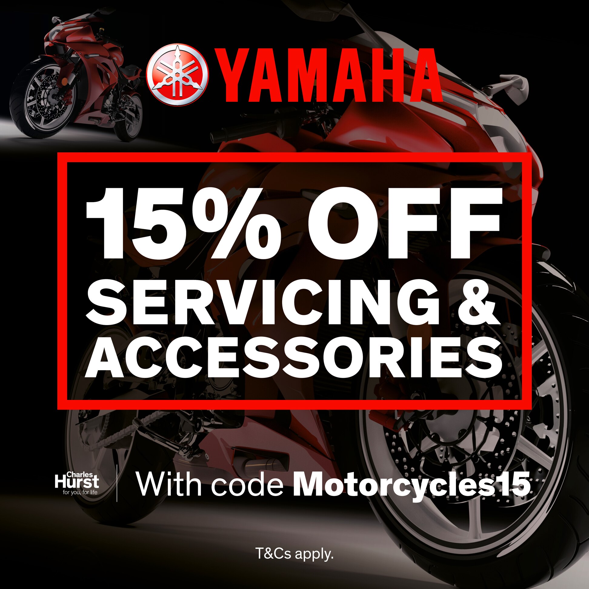 Motorcycle Parts & Servicing | Belfast | Charles Hurst